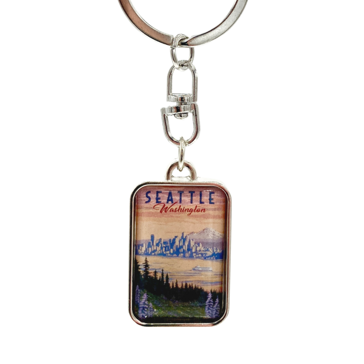 Seattle Sunset Keychain | Argosy Cruises