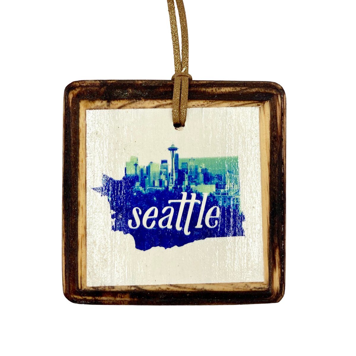 Seattle Washington Frame Ornament | Argosy Cruises
